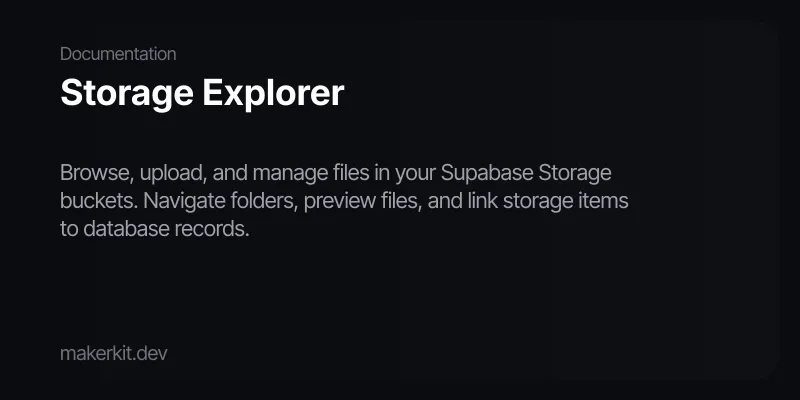 Storage Explorer
